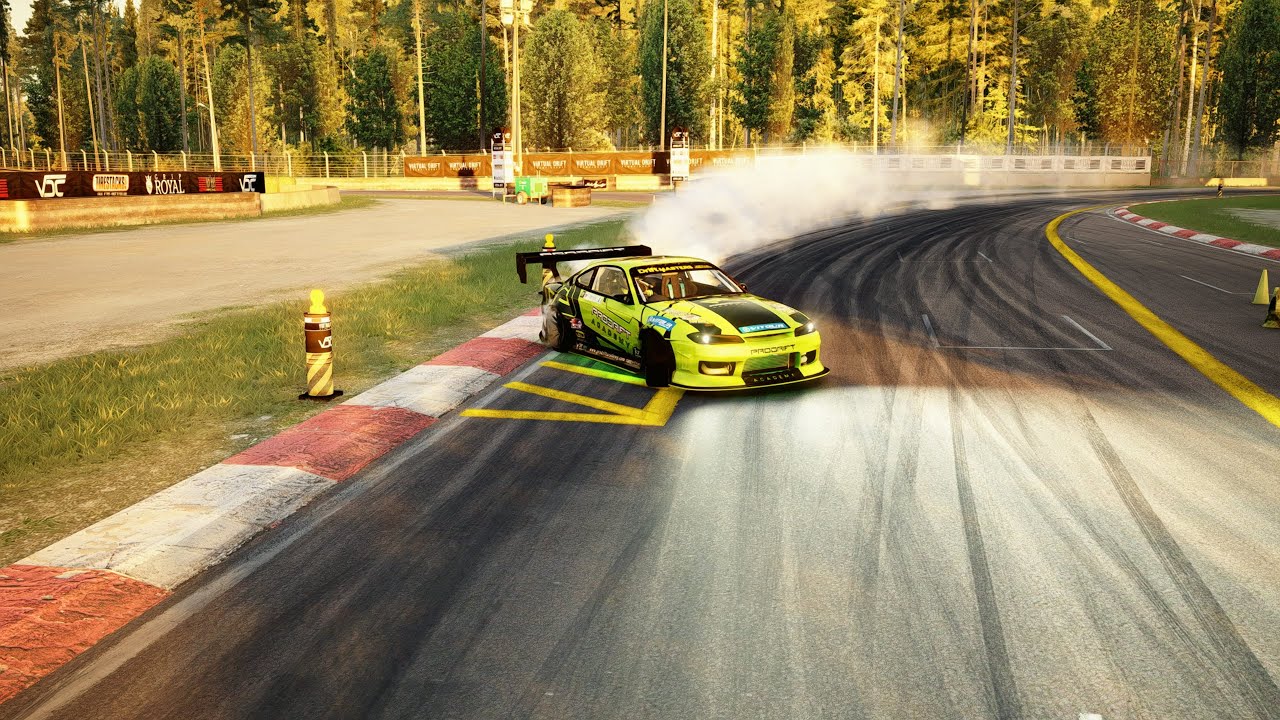 Nissan Silvia S15 PDA HynesZ 2022 Public Drifting VDC Bikernieki 2022 ...