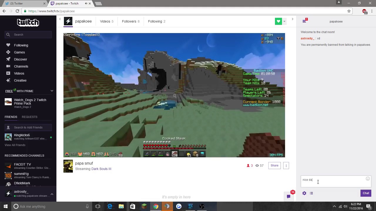 hacking on stream - YouTube