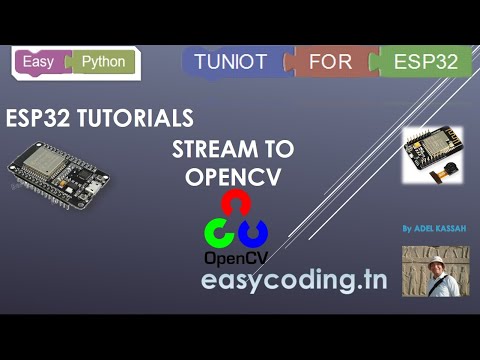ESP32 tutorial B-15: Streaming to OpenCV - YouTube