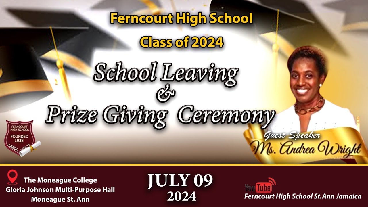 Ferncourt High School School Leaving Ceremony 2024 - YouTube