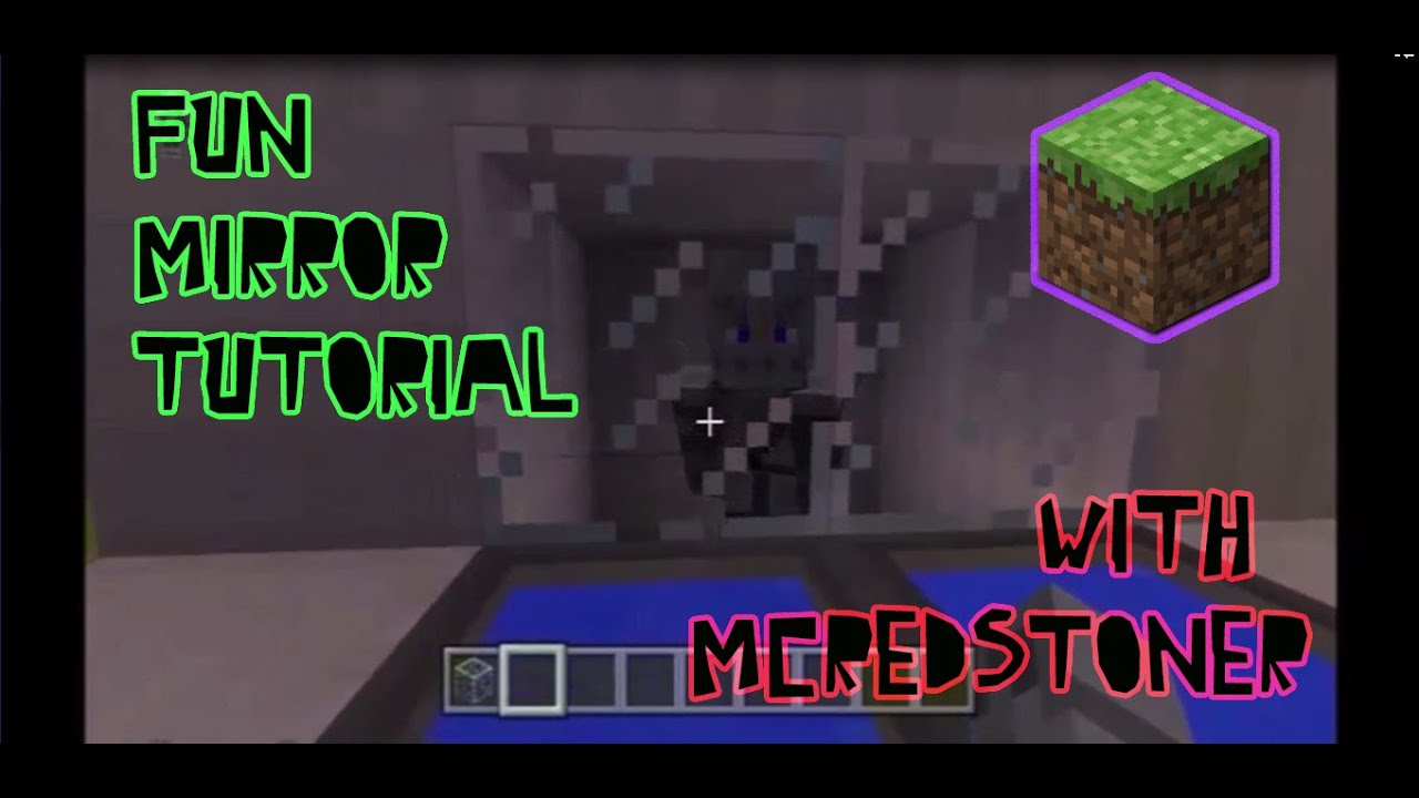 MINECRAFT: Fun Mirror Tutorial w/ MCRedstoner (PS3) - YouTube