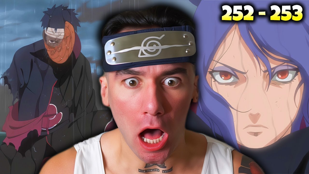 MADARA VS KONAN! Naruto Shippuden Reaction: Ep 252 - 253 - YouTube
