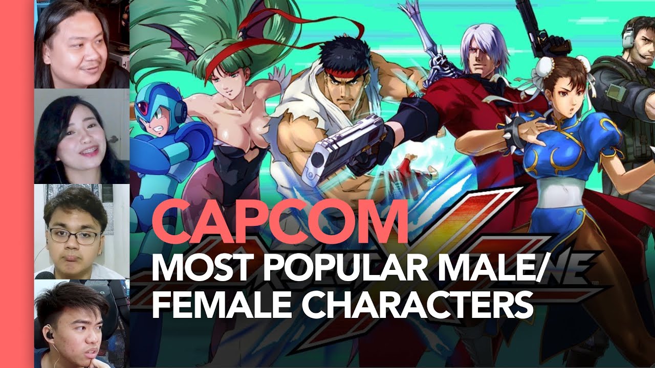 Capcom Survey Result, Sino ang Most Popular Male or Female Character ...