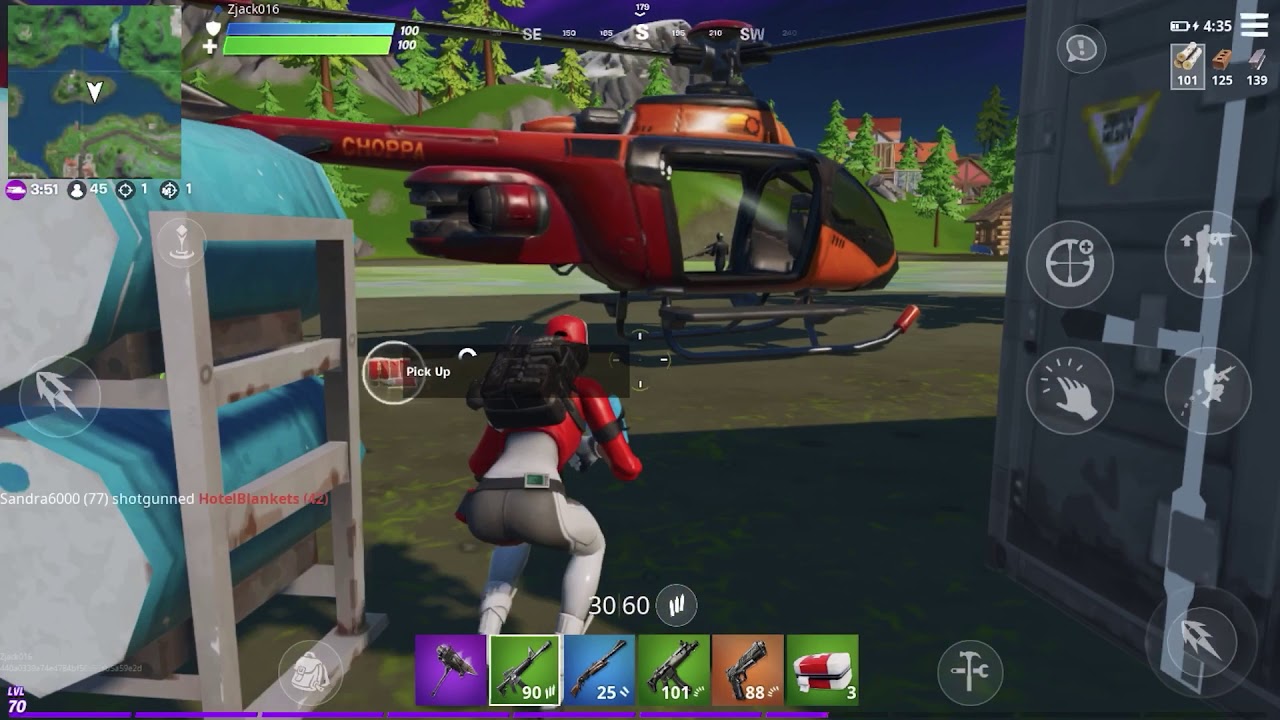 Fortnite Mobile Gameplay/ I Lost😊 - YouTube