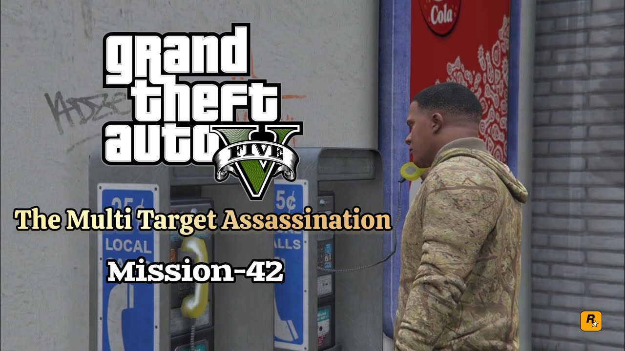 GTA 5 - Mission-42 - The Multi Target Assassination - YouTube