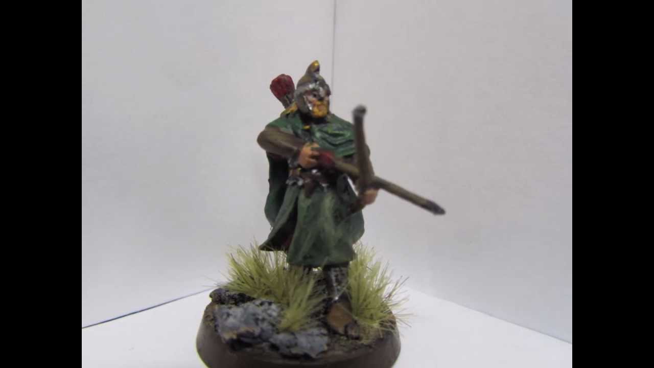 Warhammer LoTR - Repainting a Rohan Warrior - YouTube
