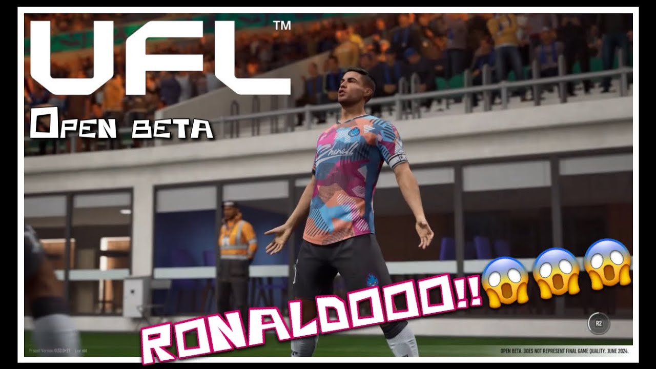 RONALDO GAME WINNING GOAL!!! | UFL Open Beta (PS5) - YouTube