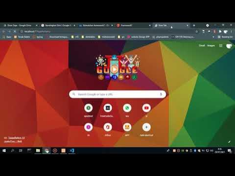 Praktek ke 1 - Framework7 cordova, javascript, JQuery, html, css - YouTube