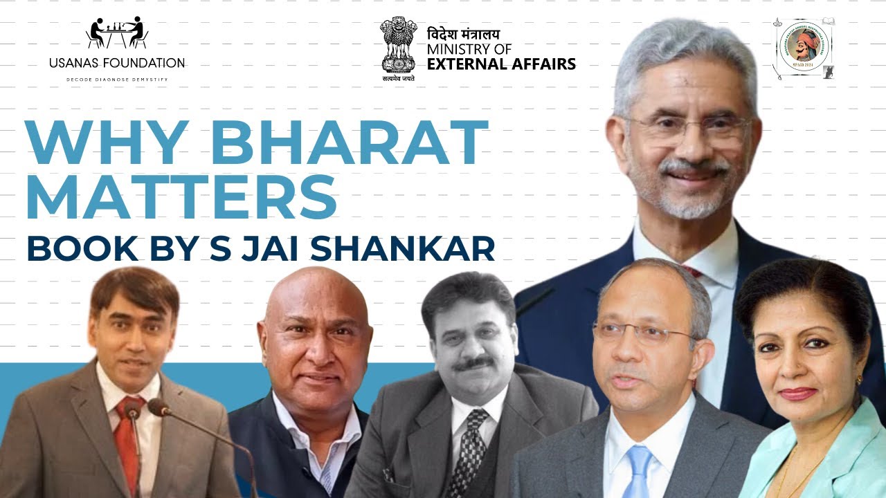 Why Bharat Matters by S Jaishankar | MPAGD 2024 | USANAS Foundation ...