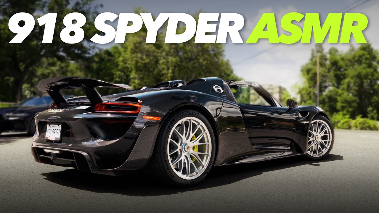 Straight-Pipe Porsche 918 Spyder in the Canyons *Pure Exhaust* - YouTube