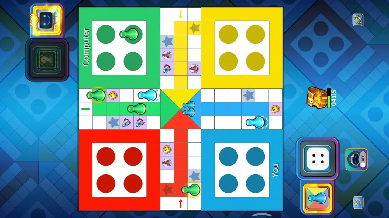 Ludo Master Local Me vs Computer auto play Classic Mode 2 player ...