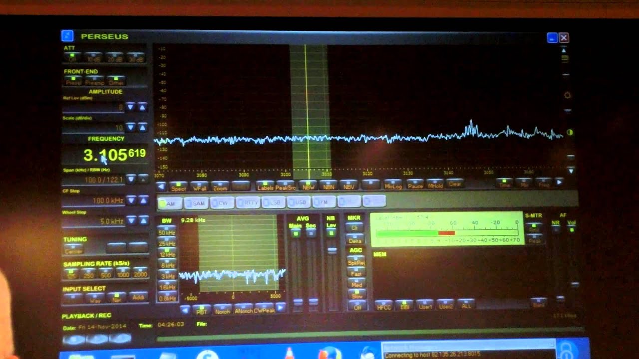 Impressive Software Defined Radio demo of processing remote SDR signals ...