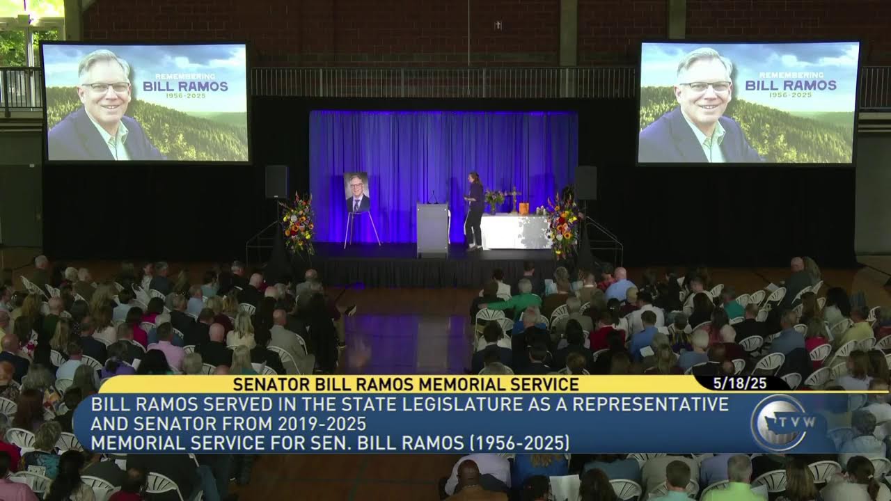 State Senator Bill Ramos Memorial Service - YouTube
