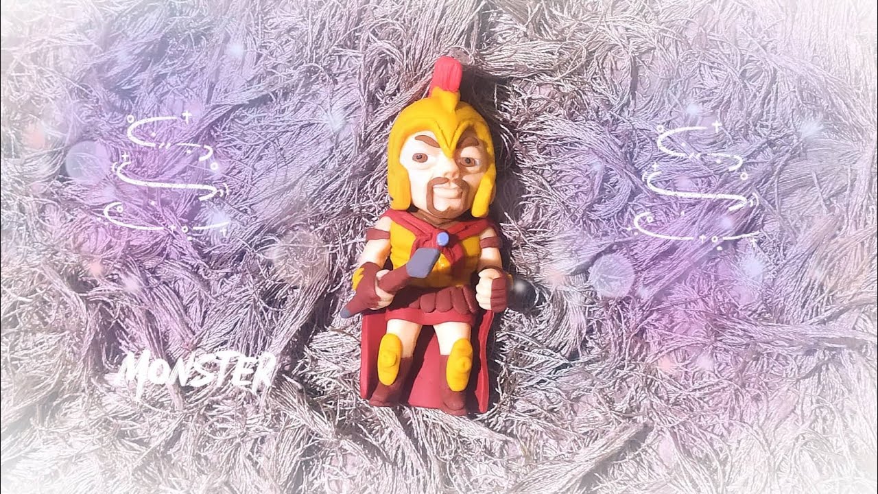 diy polymer clay tutorial for roman soldier ,how to make soldier by ...