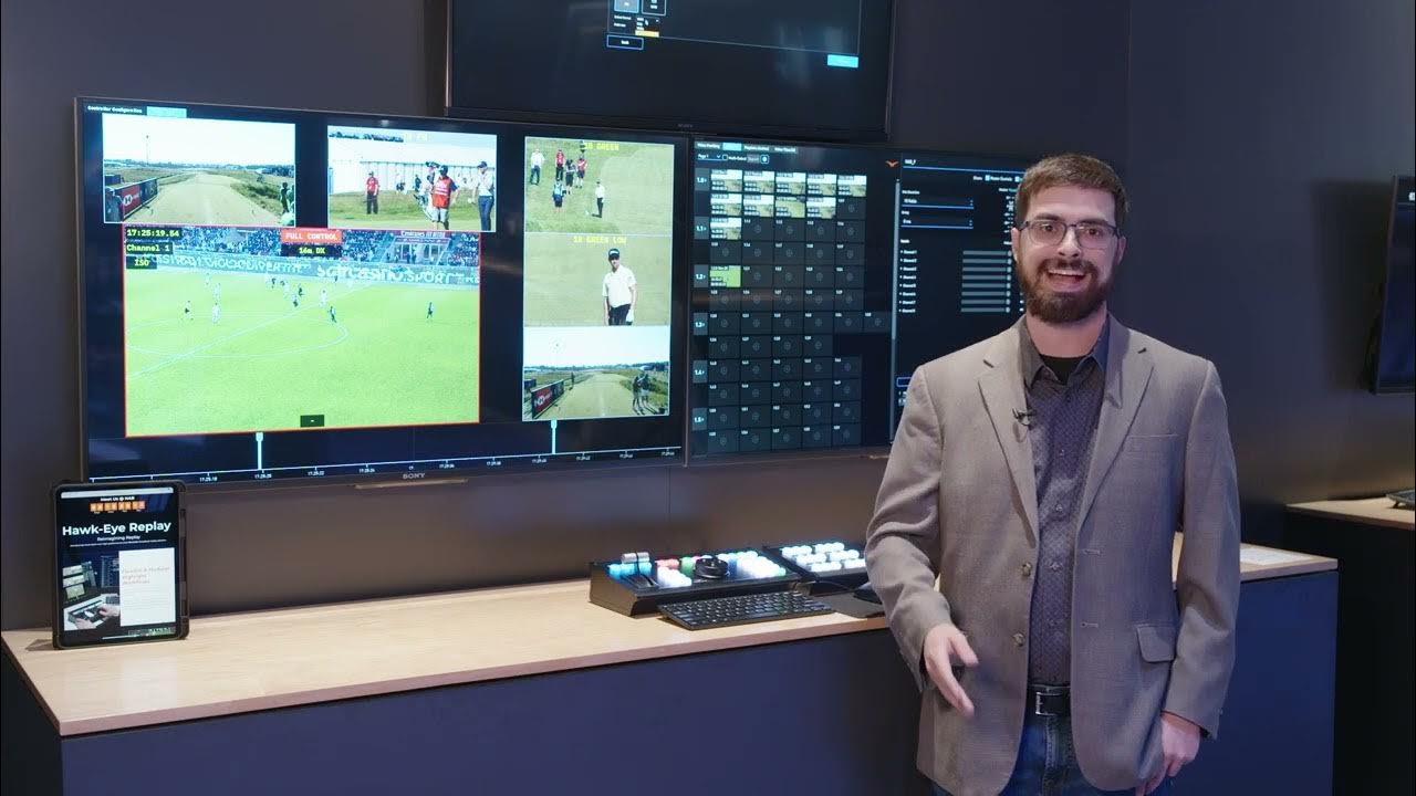 NAB Show 2023 - Broadcast Replay System by Hawk Eye Innovations - YouTube
