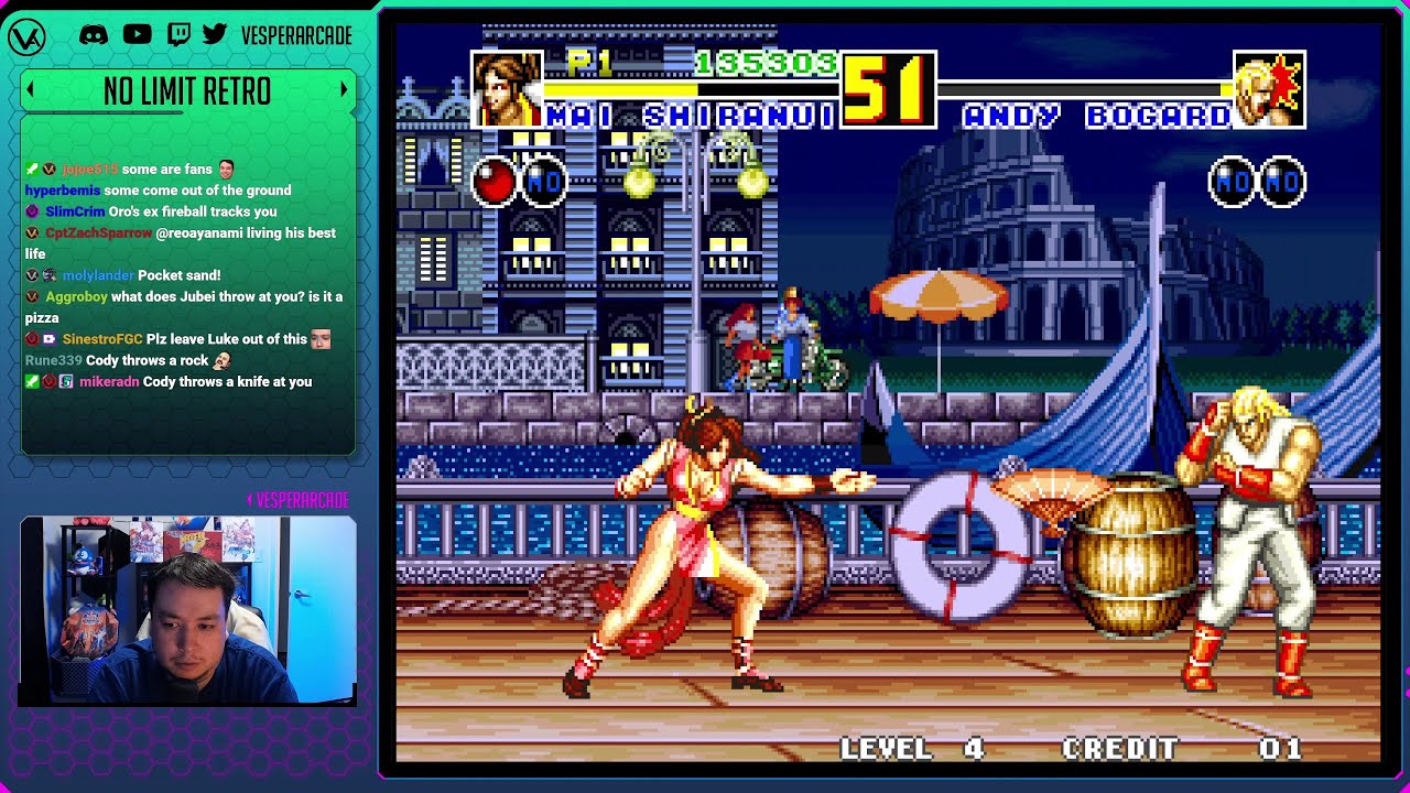 Fatal Fury 2! The Debut of Mai, The Shiranui Ninja - Arcade - YouTube