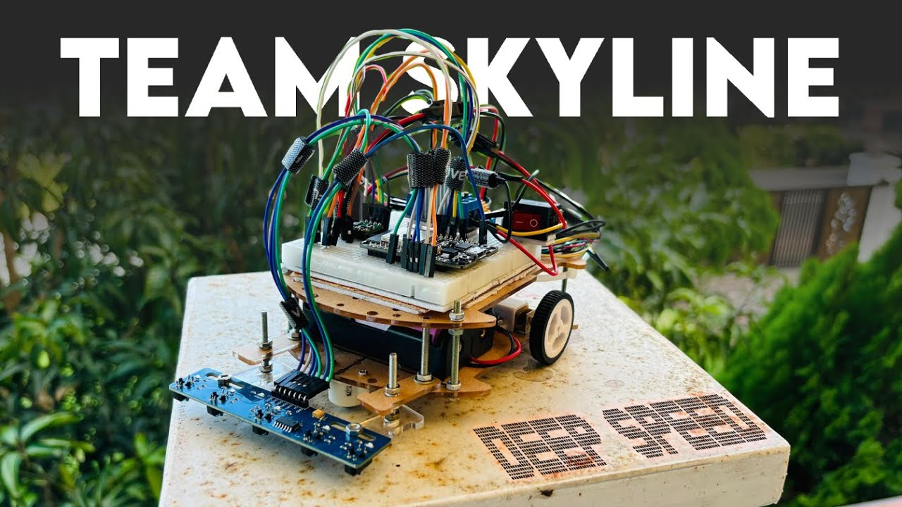 EE1010 Electricity Module Line Following Robot (DEEP SPEED) - YouTube