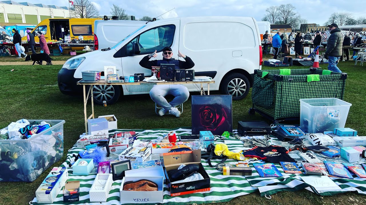Hemswell Carboot Sale | Buying & Selling | Uk eBay Reseller - YouTube