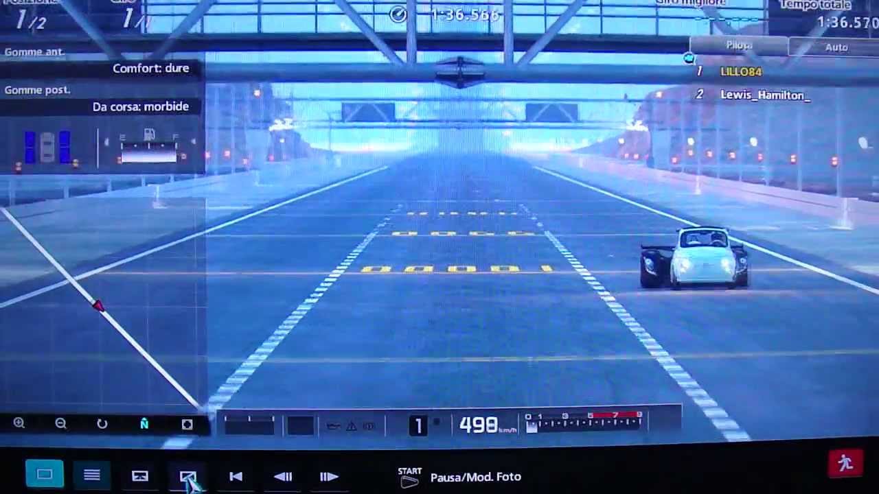 Gran Turismo 5 - Fiat 500 Top Speed over 510 kmh!!! 310 mph!!!! - YouTube