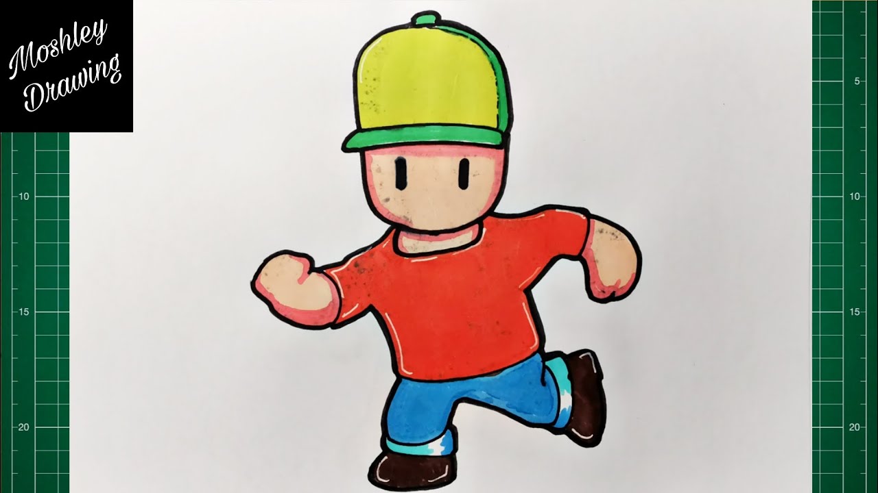 How to Draw Mr. Stumble from Stumble Guys - YouTube