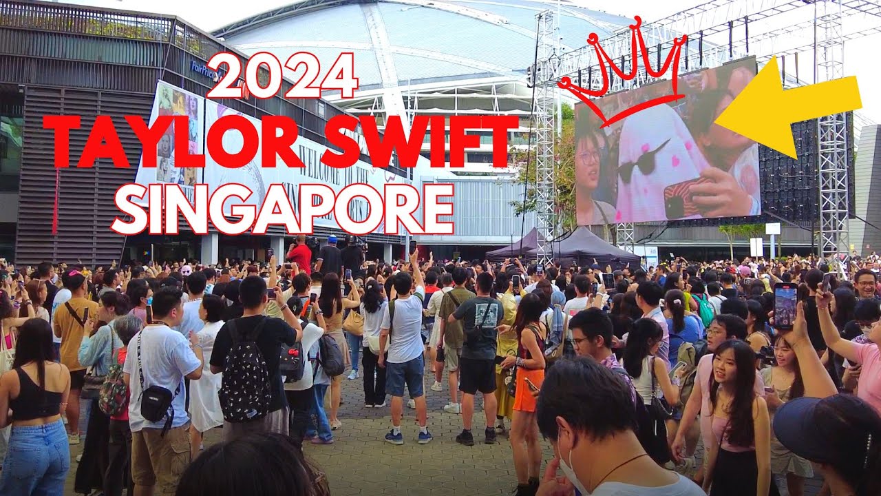 Taylor Swift Singapore National Stadium The Eras Tour - YouTube