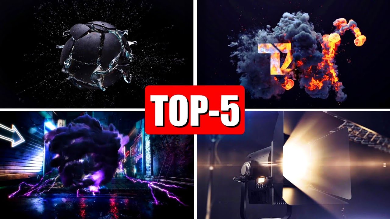 Top 5 Best Intro Templates For YouTube Without Text [ No Copyright ...