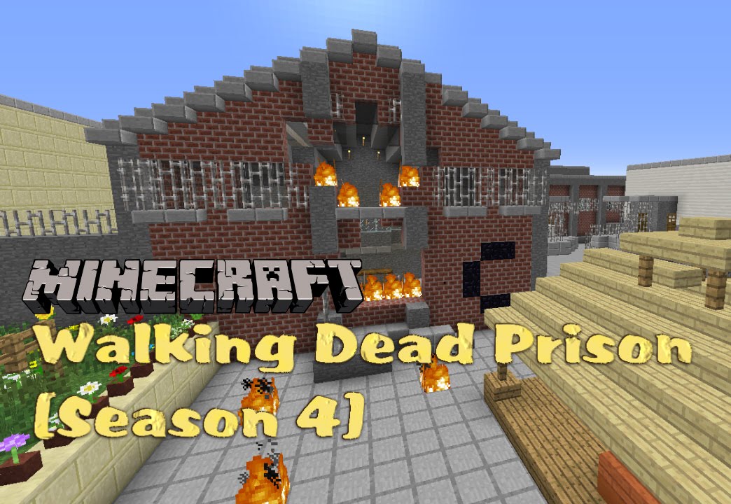Minecraft - Walking Dead Prison (Season 4) 1080p - YouTube