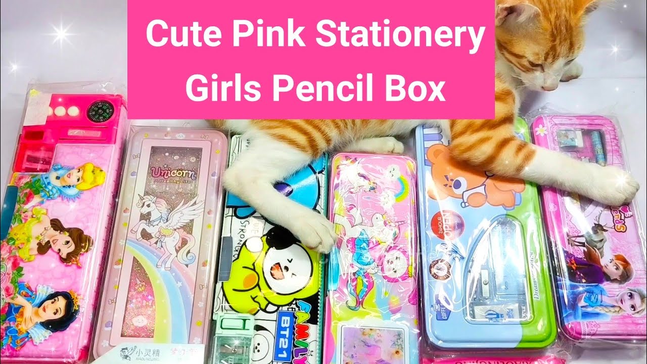 New Compass Box For Girls, Beautiful Compass, Cute Stationery, Pencil ...