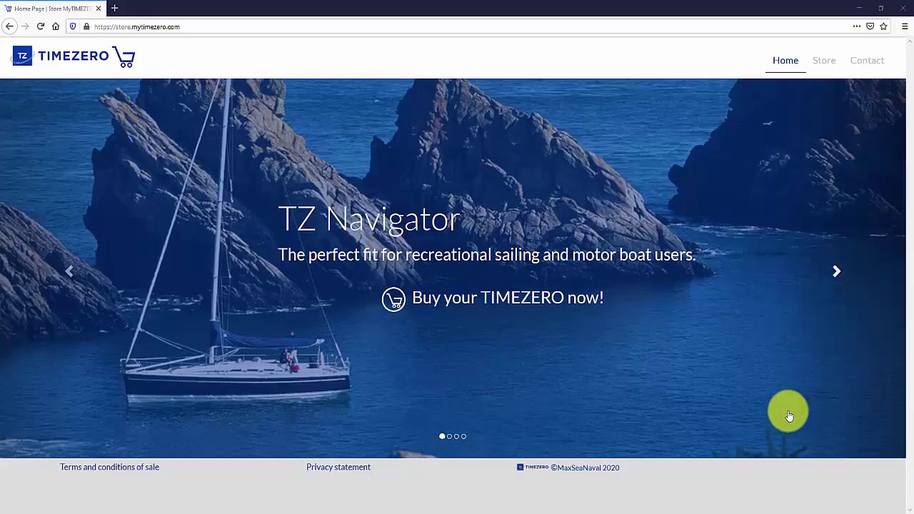 How to purchase on the TIMEZERO Webstore? - YouTube
