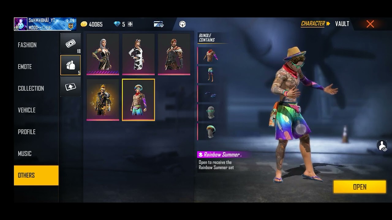 5 bundles open - YouTube