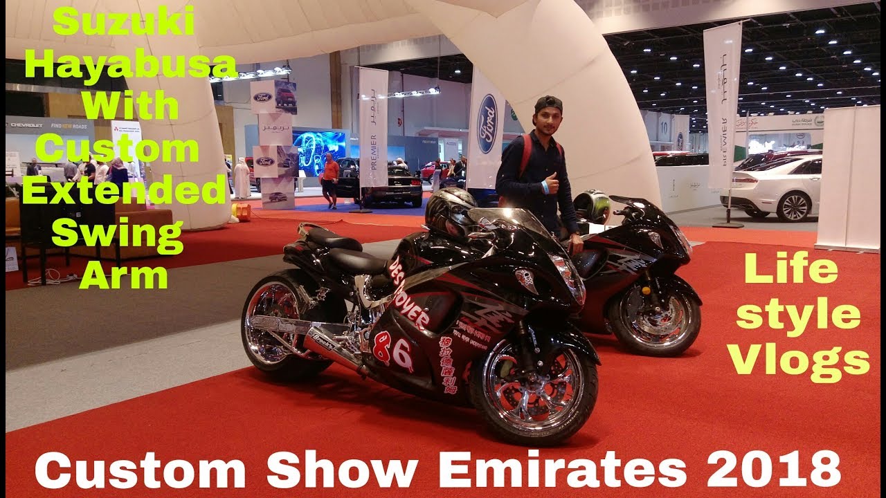 2 SUZUKI HAYABUSA WITH CUSTOM EXTENDED SWING ARM : GTR RACING EDITION ...