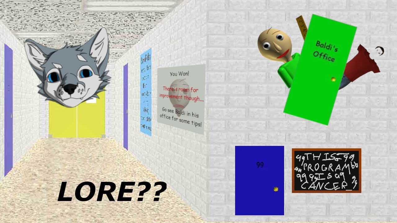 LORE??(Secret Ending) I Baldi's Basics in Education and Learning - YouTube