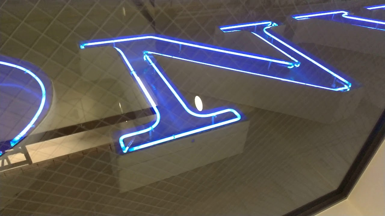 Sony Building Neon Sign - YouTube