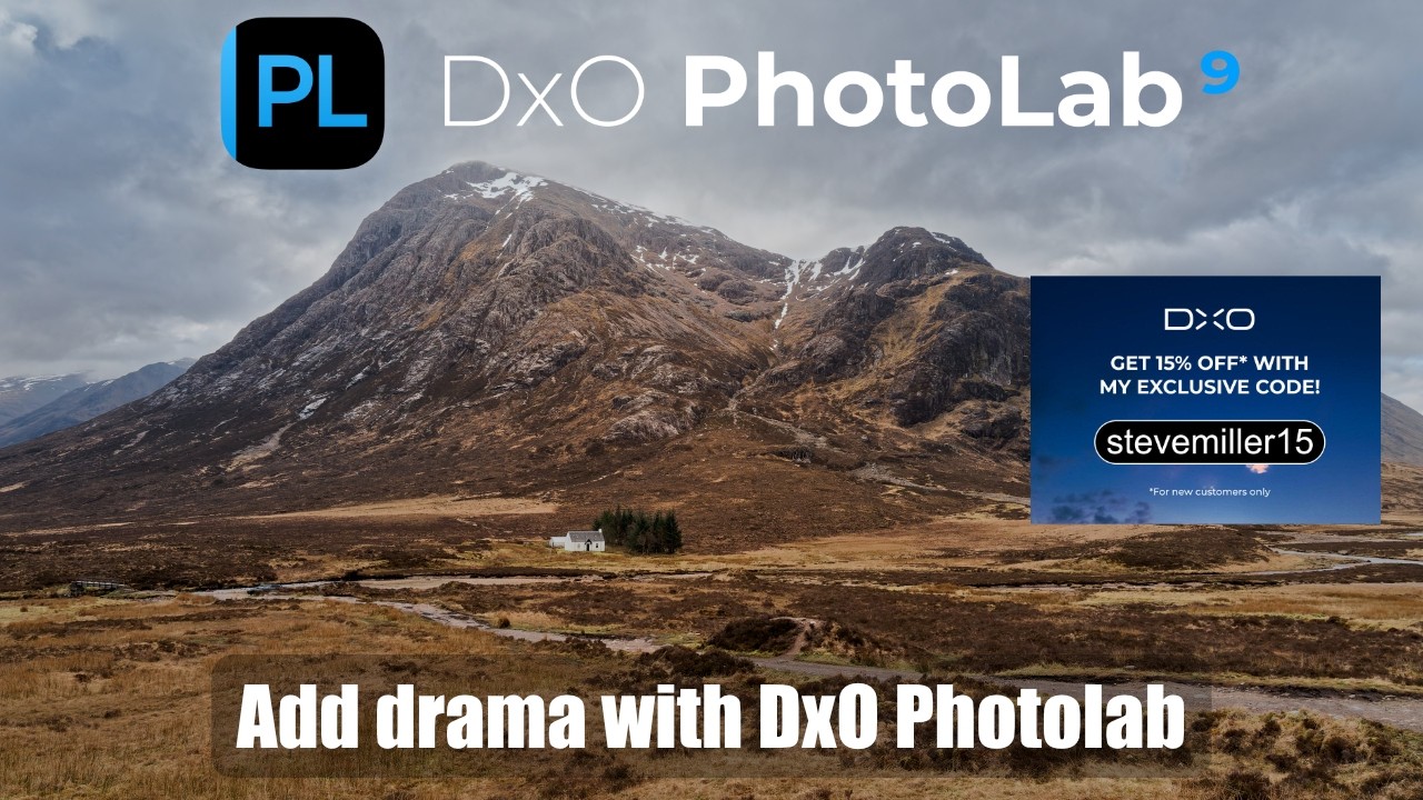 Add drama to your landscapes using DxO Photolab - YouTube