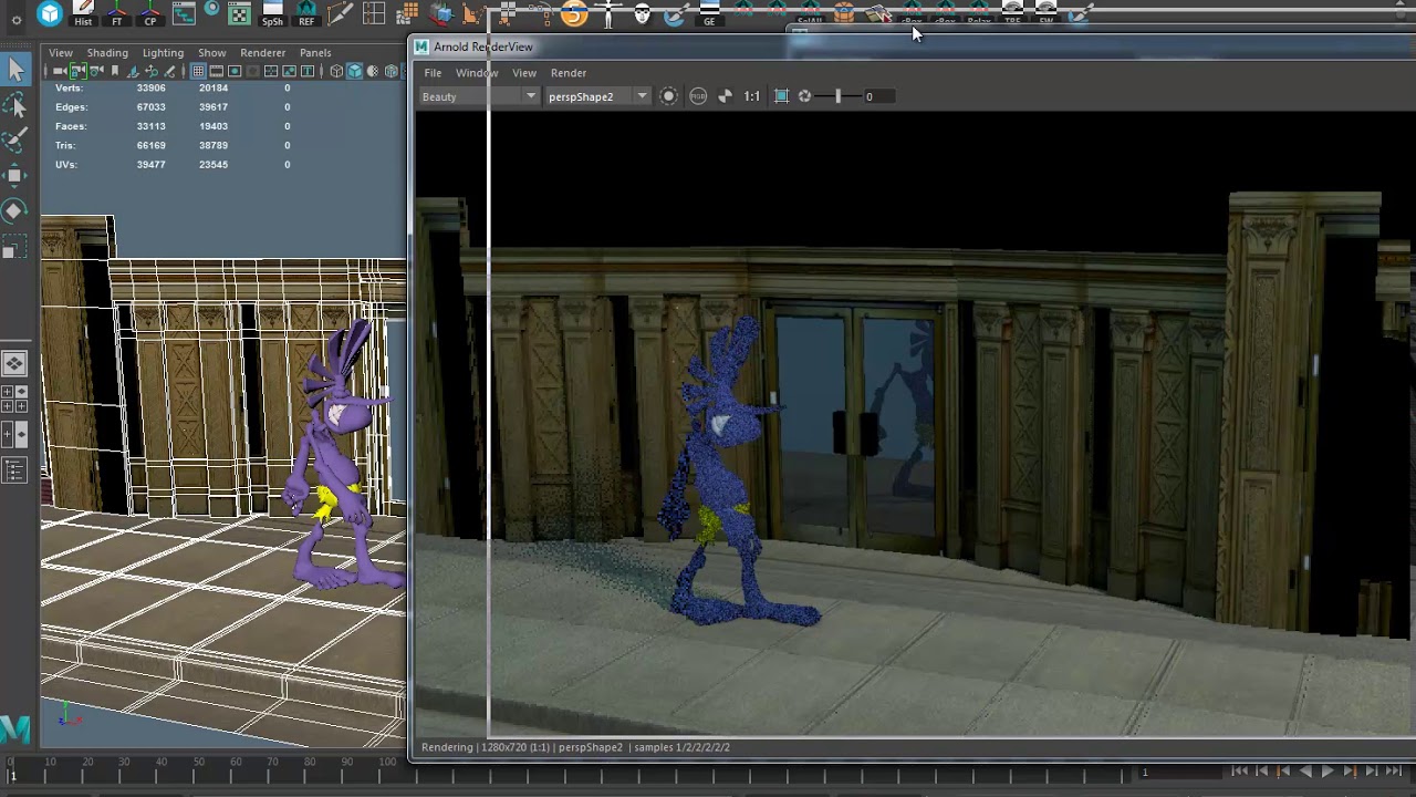 Render Set Up 2017 Arnold Shadow pass - YouTube