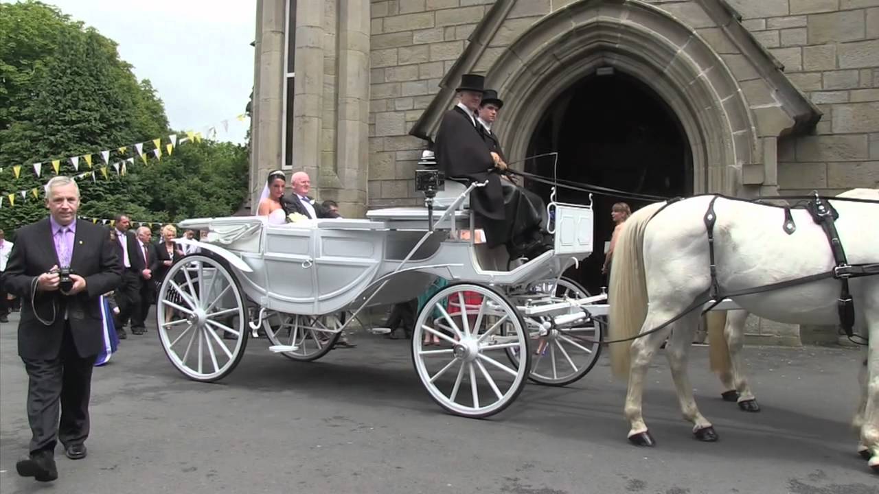 Irish Wedding Carriages - YouTube
