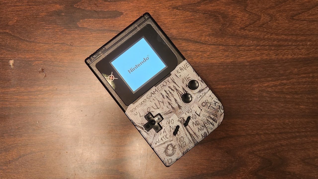 My custom Slender themed DMG! - YouTube