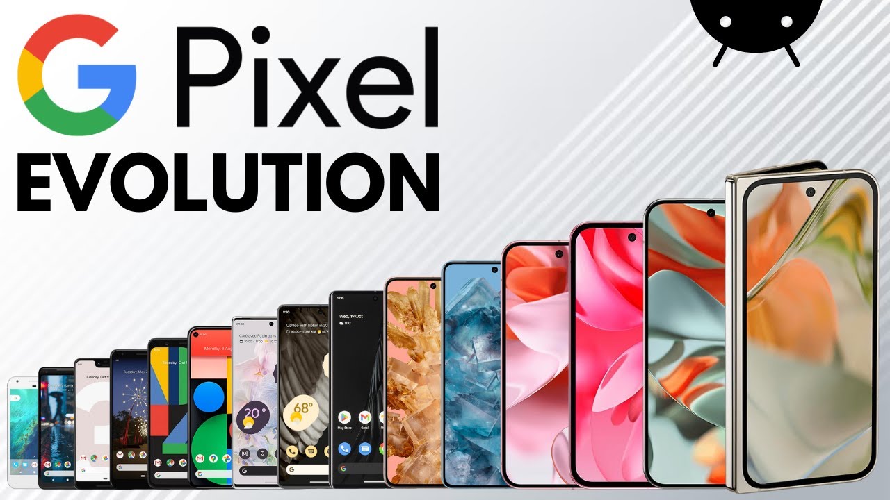 Evolution of Google Pixel - YouTube