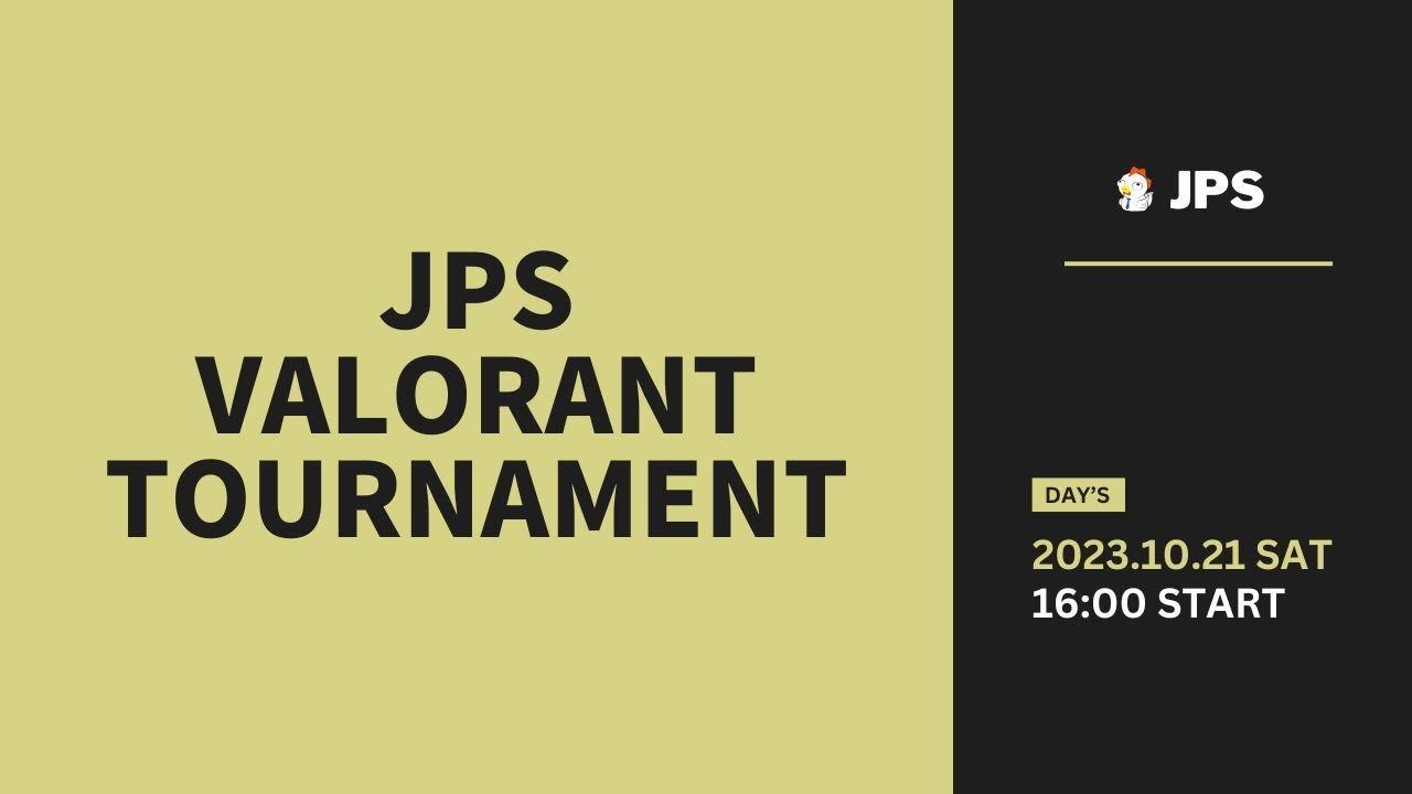 VALORANT JPS TOURNAMENT【VJT】第2回 - YouTube