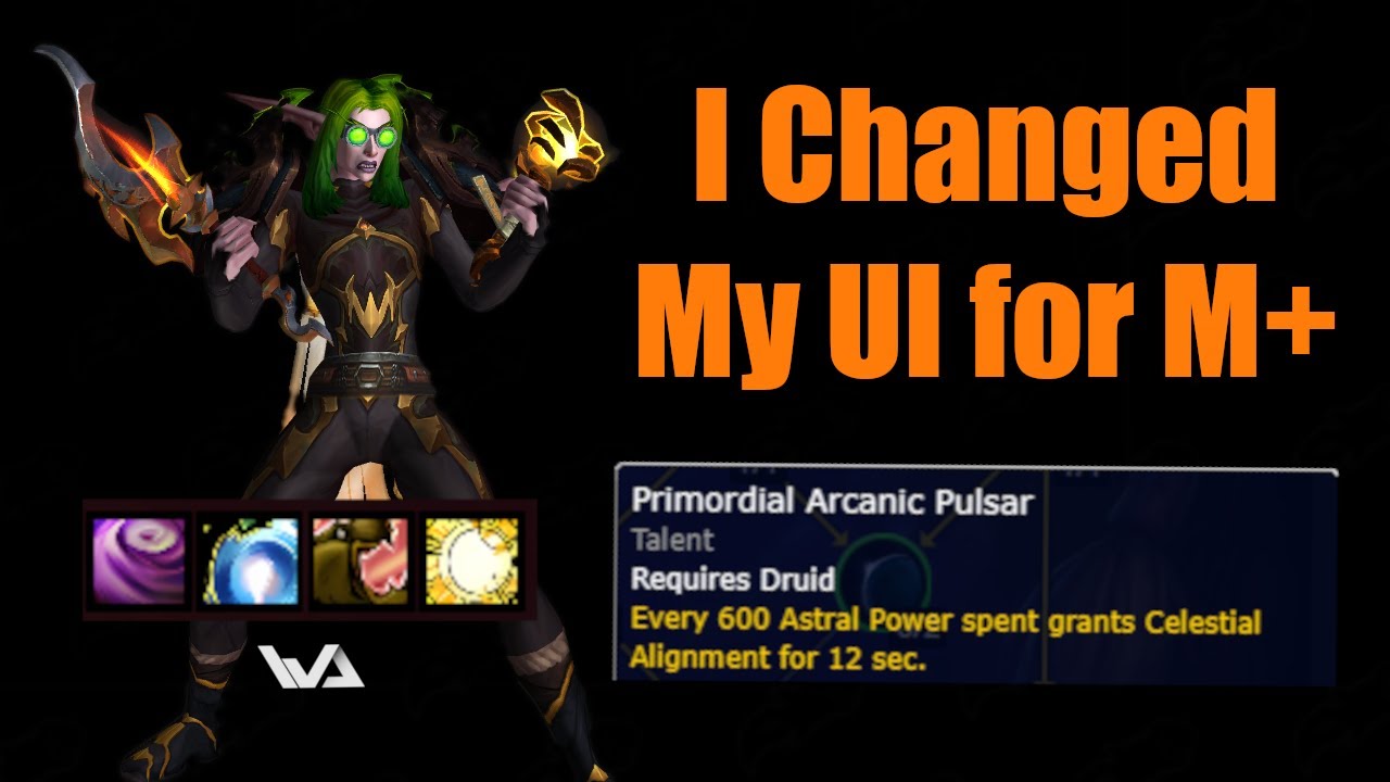 Two Balance Druid M+ UI Improvements - YouTube