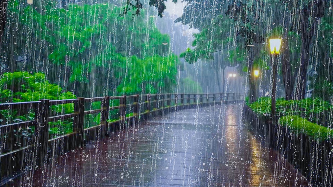 ADDORMENTARSI IN SOLI 5 MINUTI con Rumore della pioggia battente sulla ...