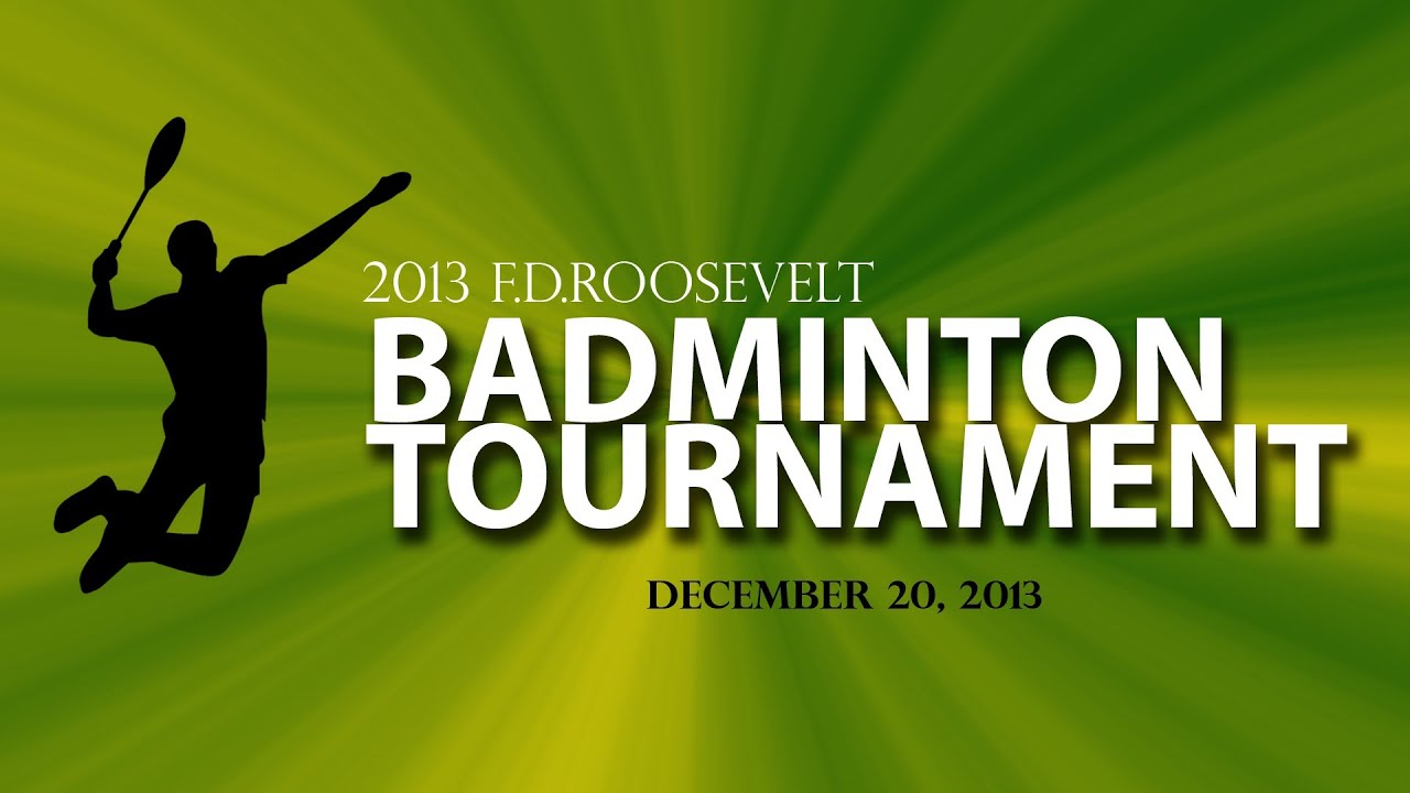FDR Live - 2013 Badminton Tournament - YouTube