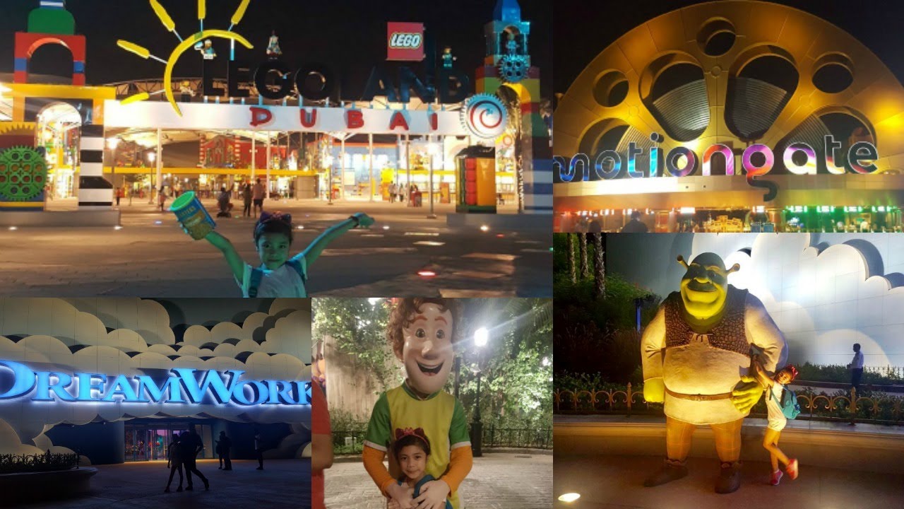 Dubai Parks and Resorts. Legoland Dubai. DreamWorks. Motiongate - YouTube