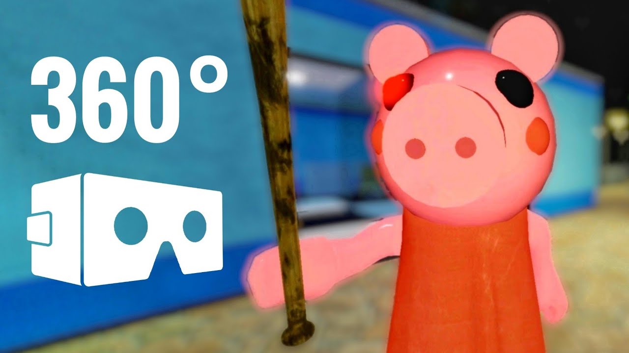 🤪 360° video New Roblox VR Piggy Jumpscare Virtual Reality Test - YouTube