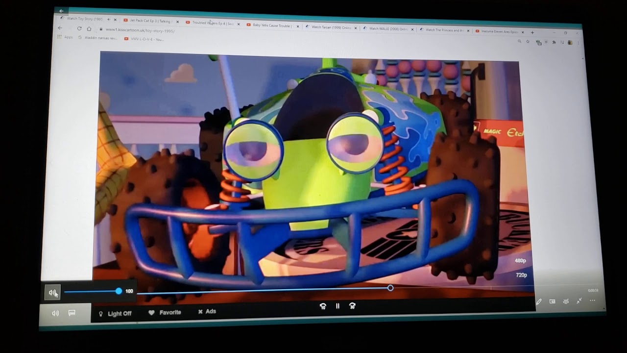 Woody Pushes Buzz Out the Window (TFR Crossover) - YouTube