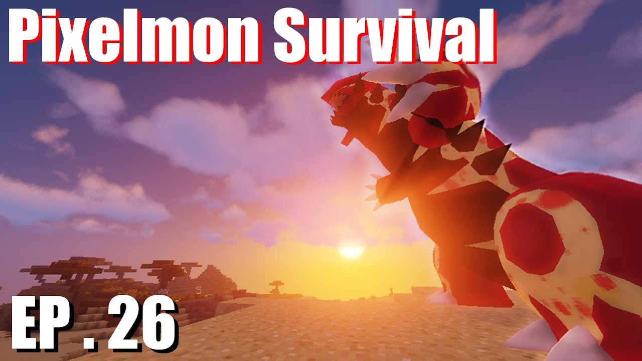 Minecraft Pixelmon Survival #26 เก็บรวบรวม Red Shard และจับ Victini ...