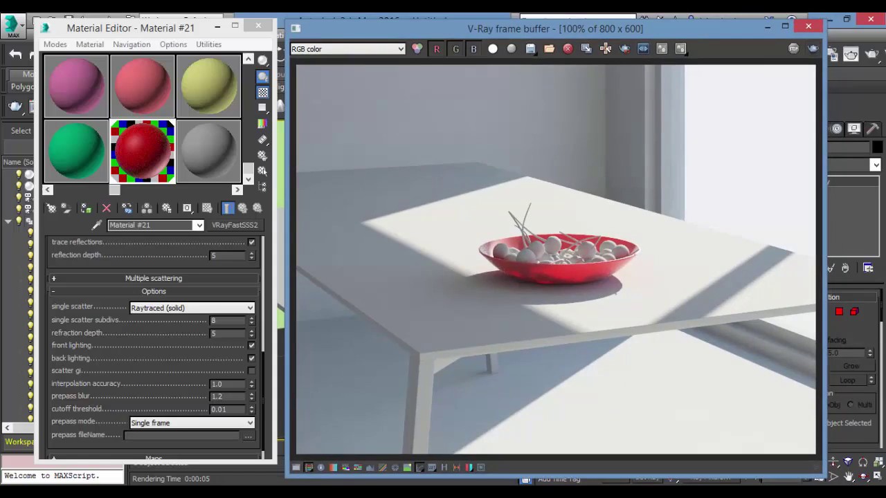 Tip VRayFastSSS2 - YouTube