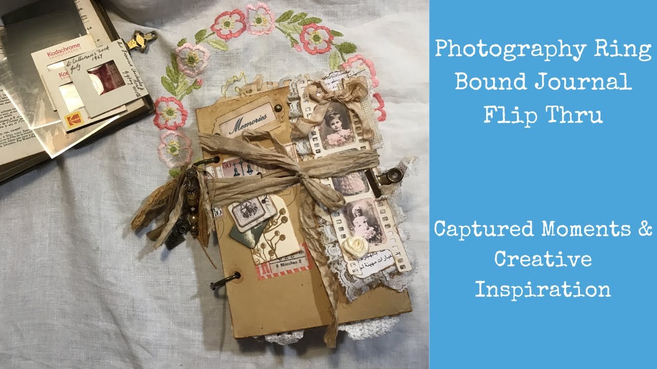 Photo Ring Bound Journal Flip Thru: Captured Moments & Creative ...