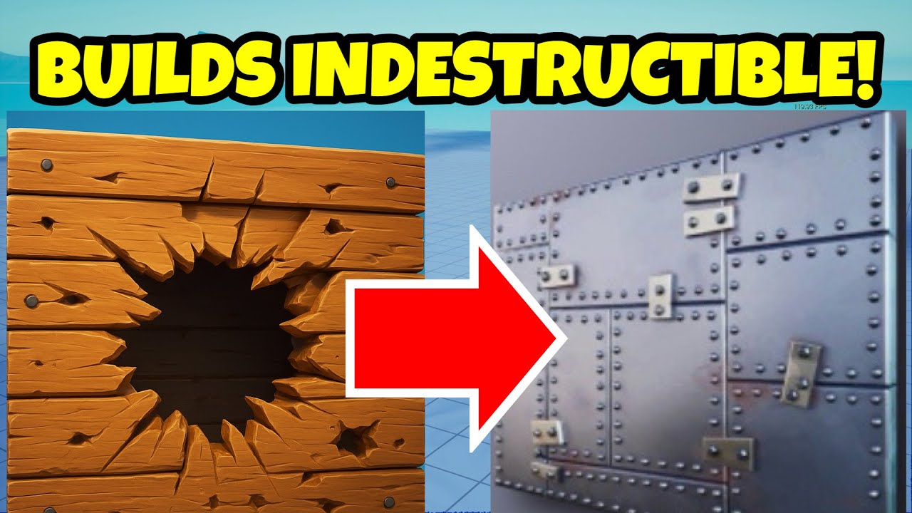How To Make Builds Indestructable In Fortnite Creative 2025!! (Tutorial ...