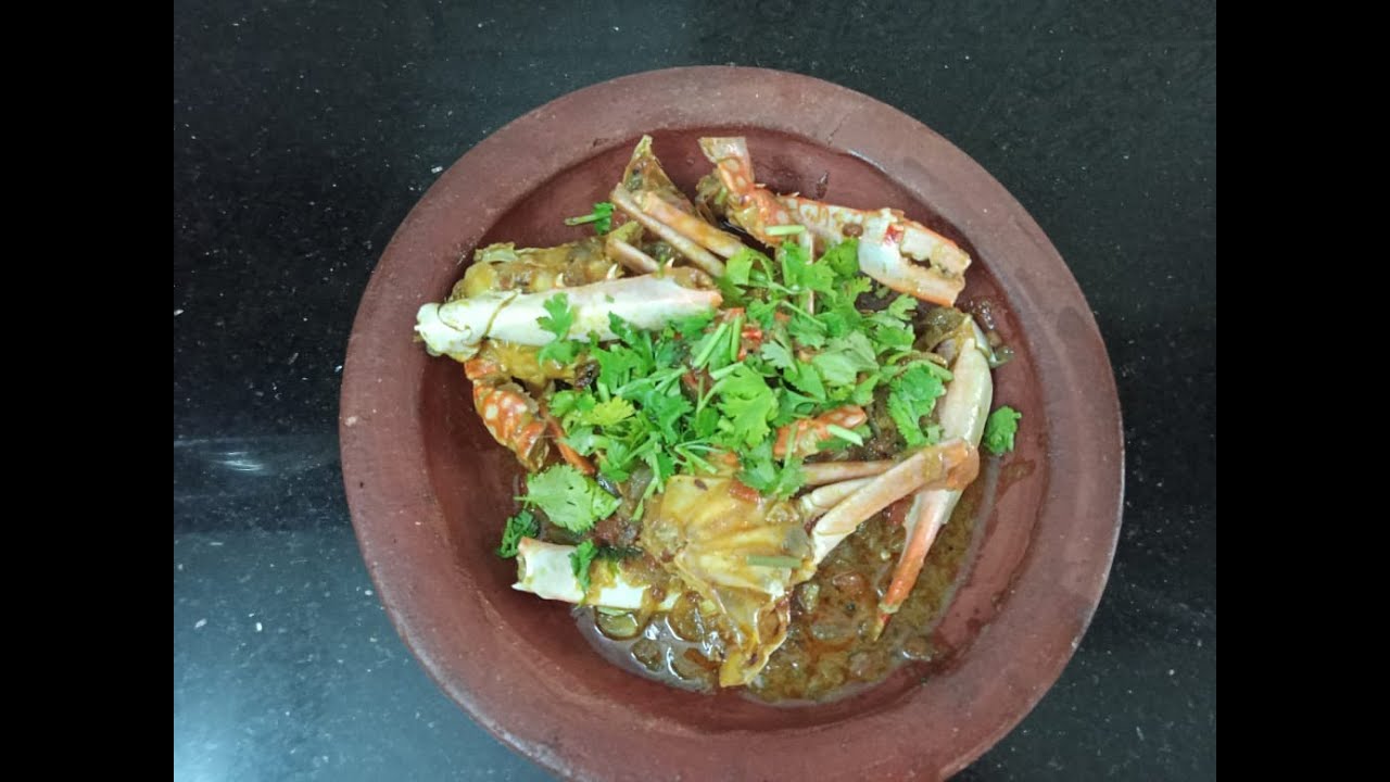 A Very Simple Crab Curry - Nandu Thokku - YouTube